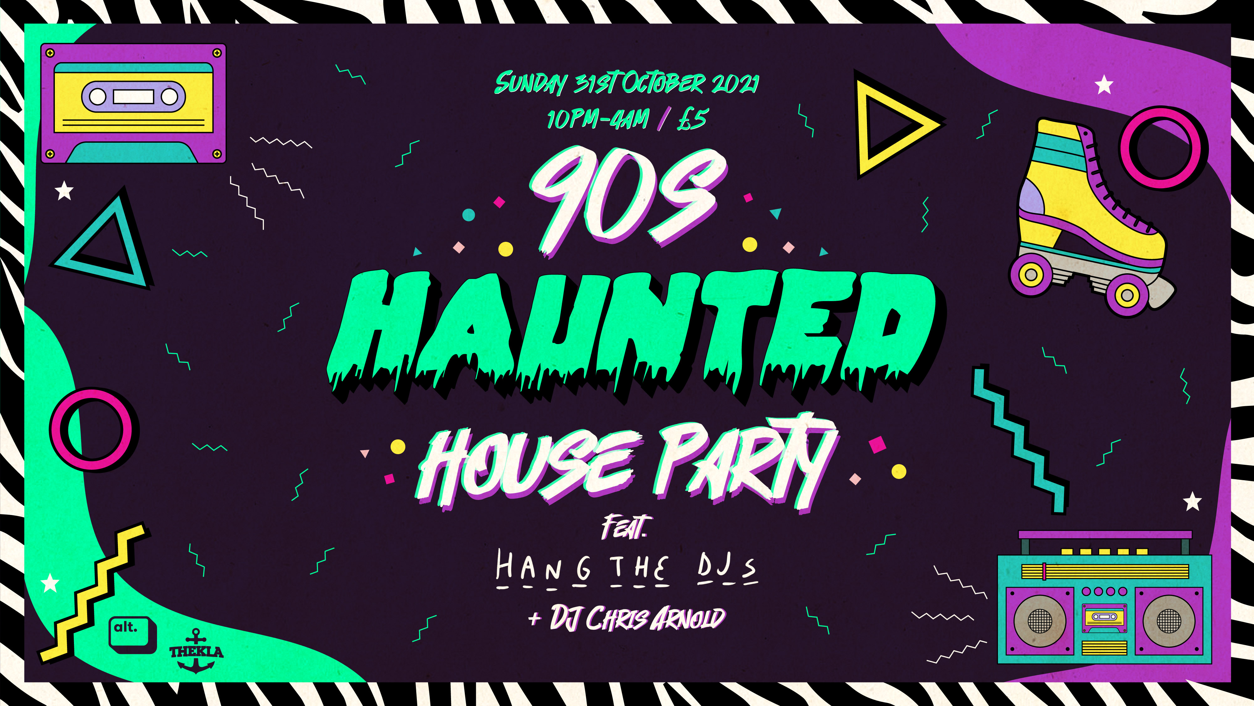 90s Haunted House Party! - Thekla Bristol