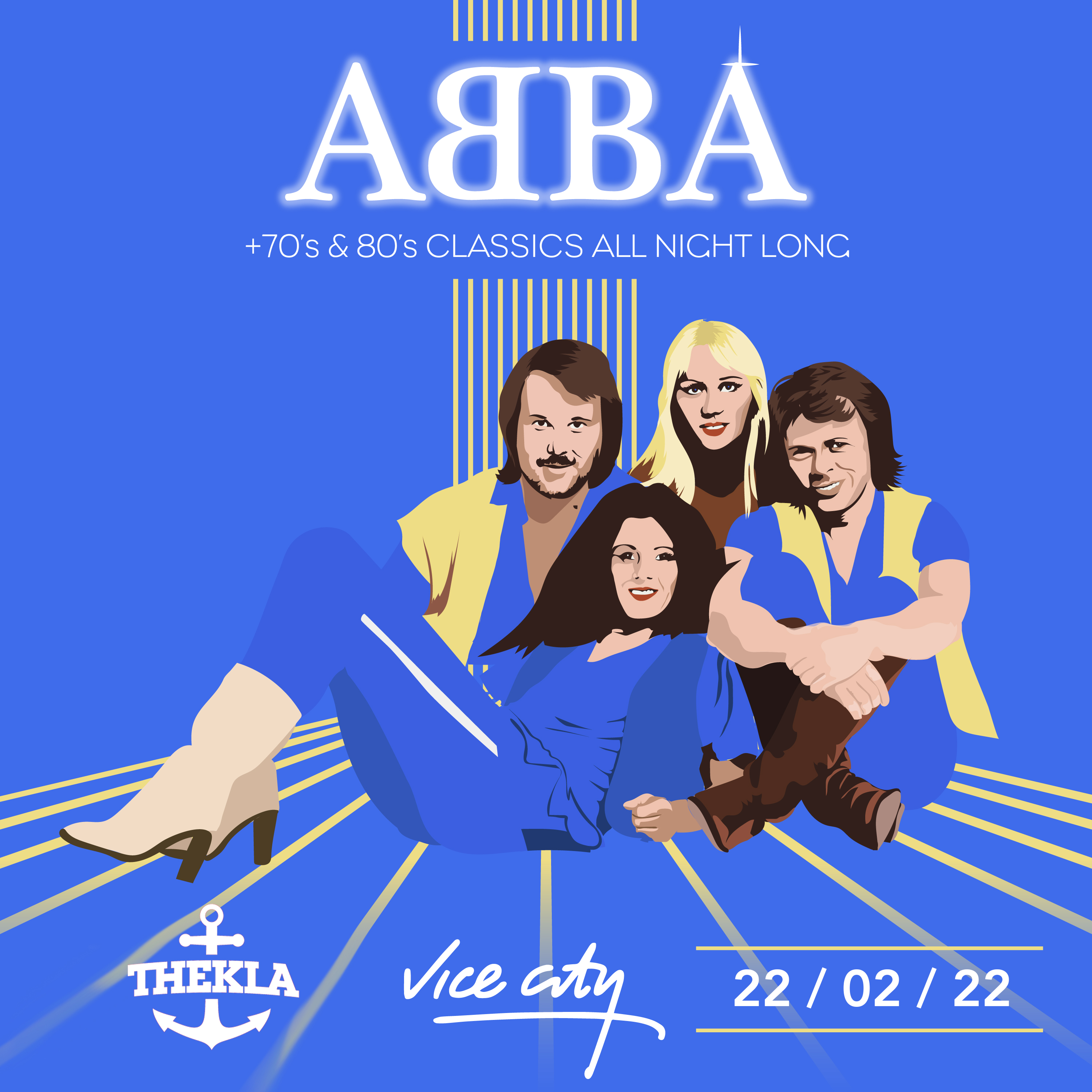 ABBA Night - Thekla Bristol