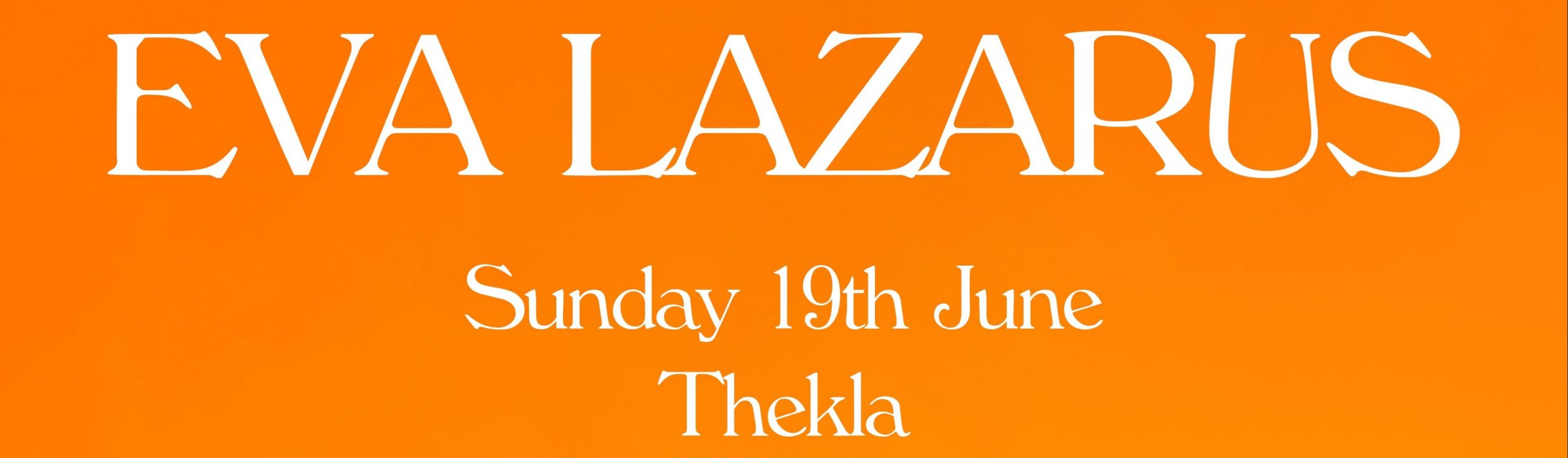 Eva Lazarus - Thekla Bristol