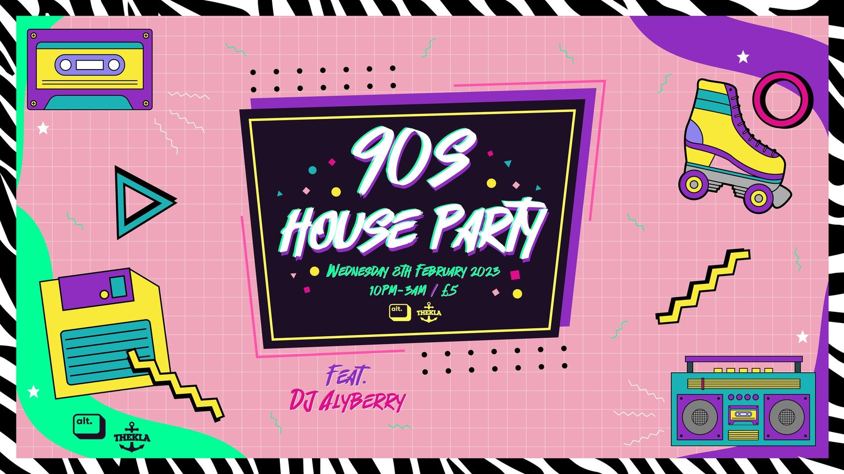 90s House Party! - Thekla Bristol