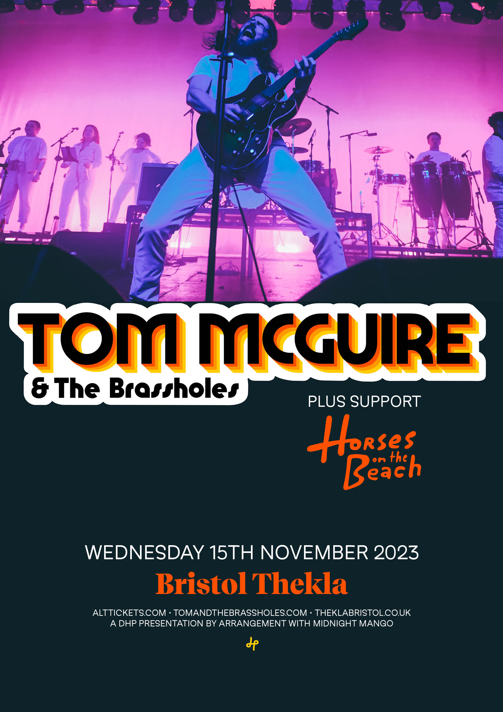 Tom McGuire & The Brassholes - Thekla Bristol