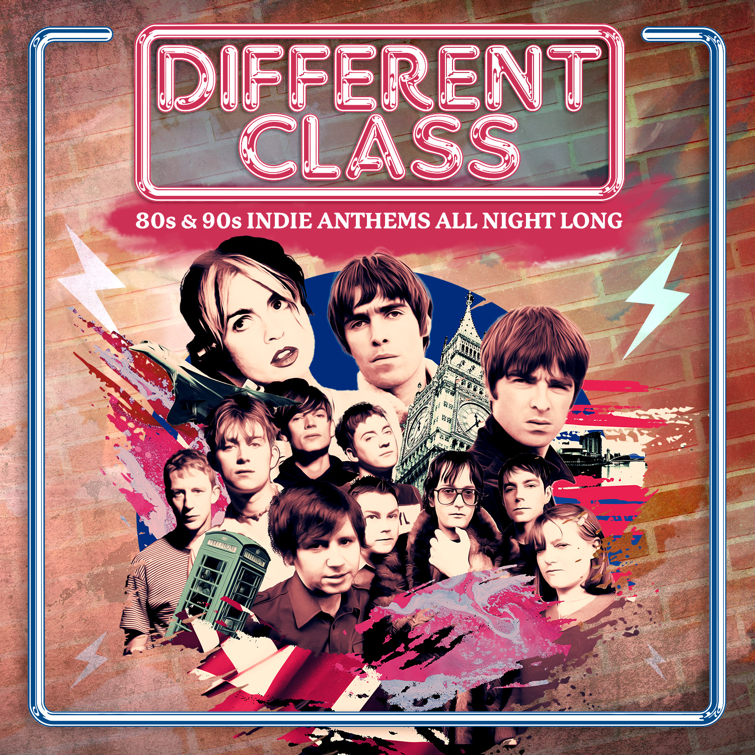 Different Class — 90s Britpop & Indie Classics - Thekla Bristol