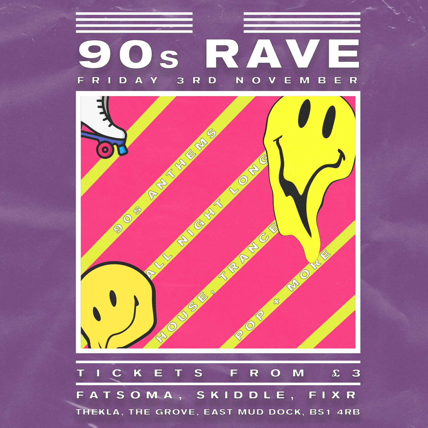 90s Rave - Thekla Bristol