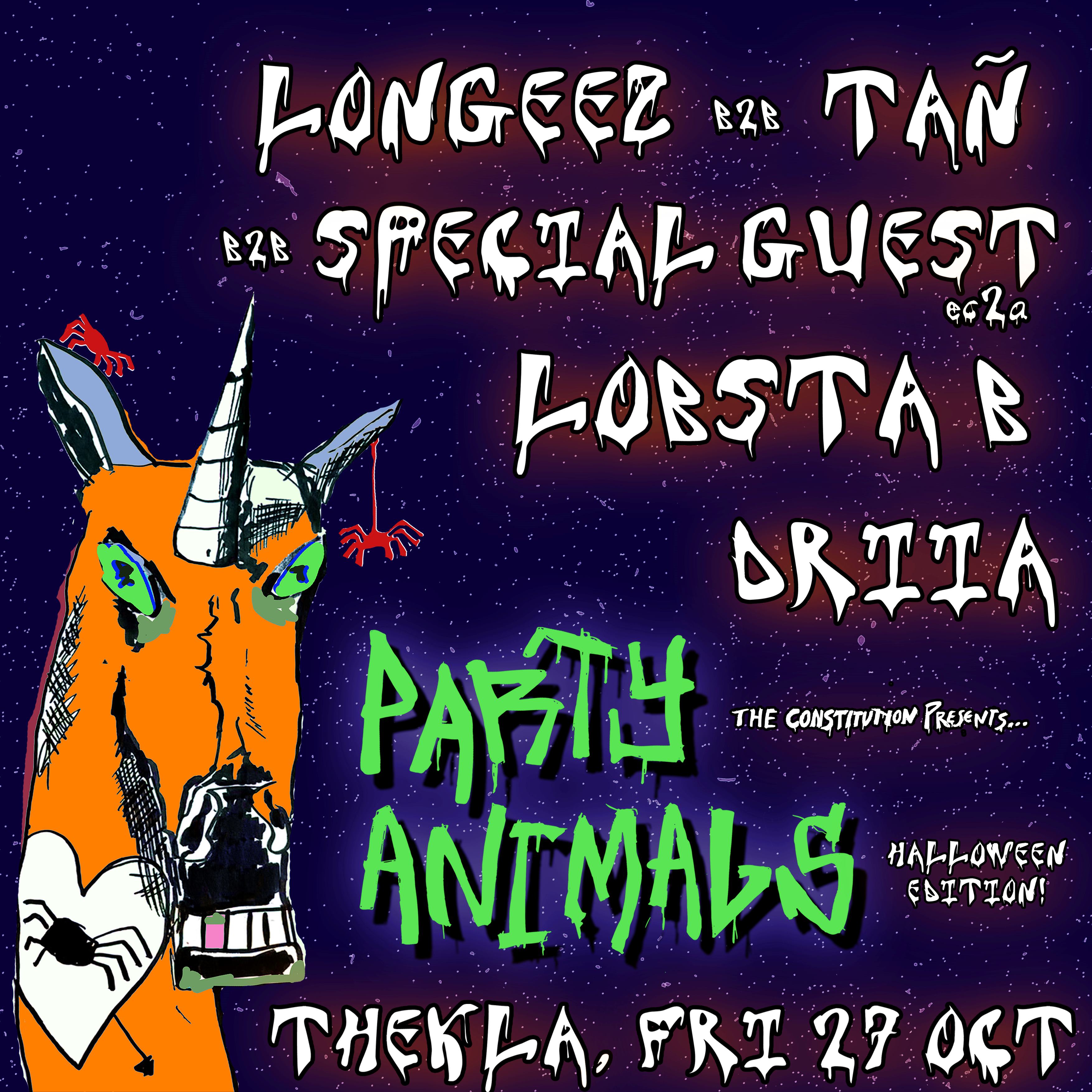 The Constitution: PARTY ANIMALS (SPOOKY) - Thekla Bristol