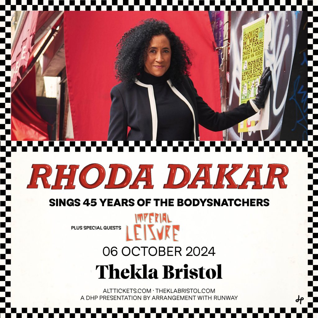 Rhoda Dakar sings 45 years of The Bodysnatchers - Thekla Bristol