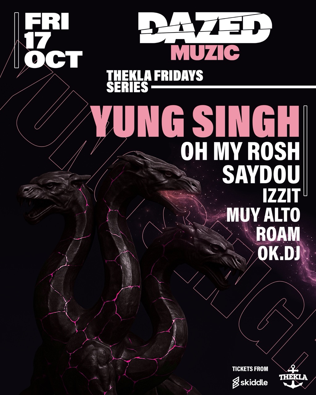 Dazed Muzic Presents: Yung Singh - Thekla Bristol