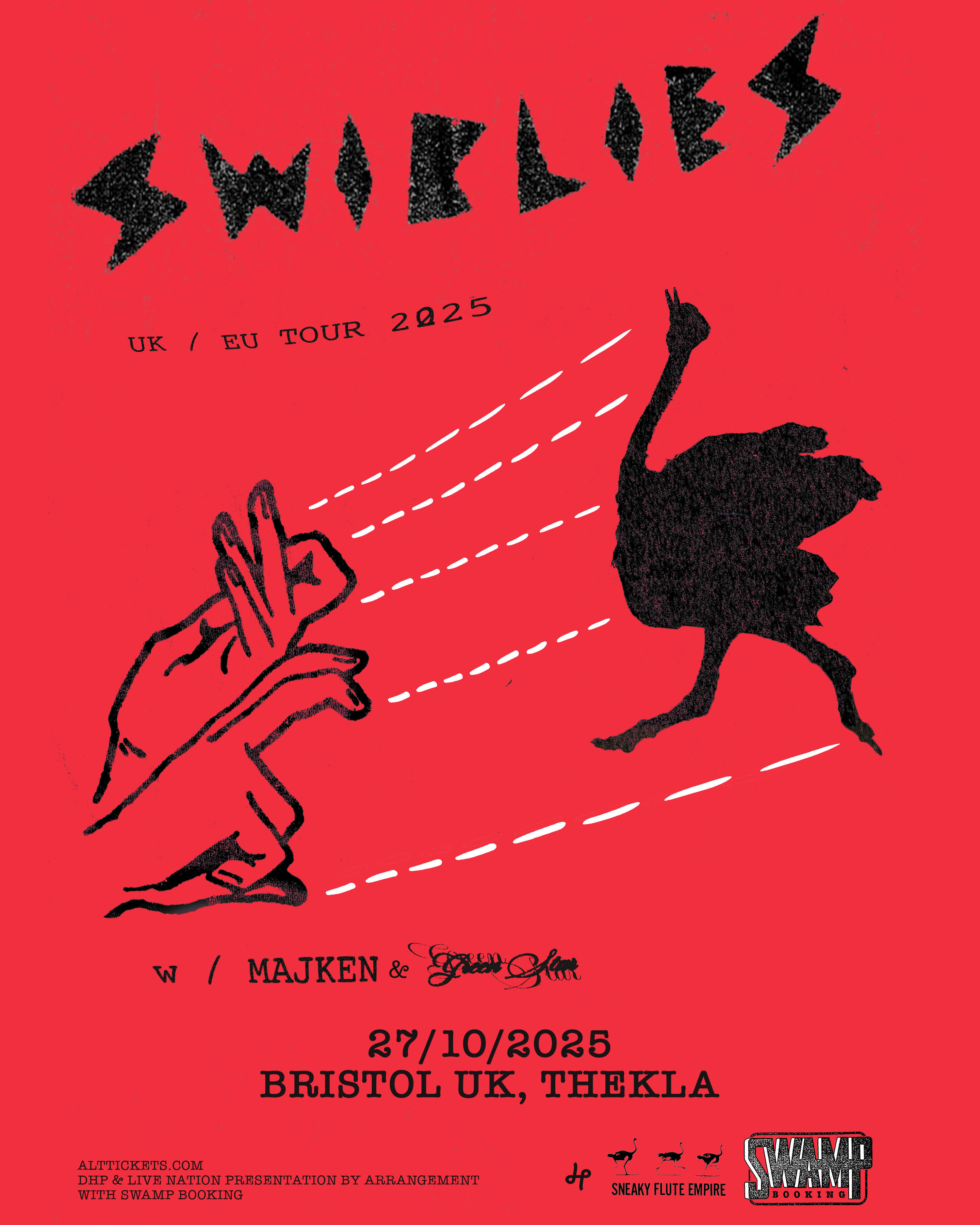 Swirlies (MOVED TO EXCHANGE) - Live at Thekla - October 27th