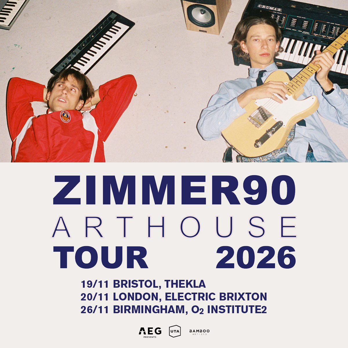 Zimmer90 - Live at Thekla - Thursday 19th November