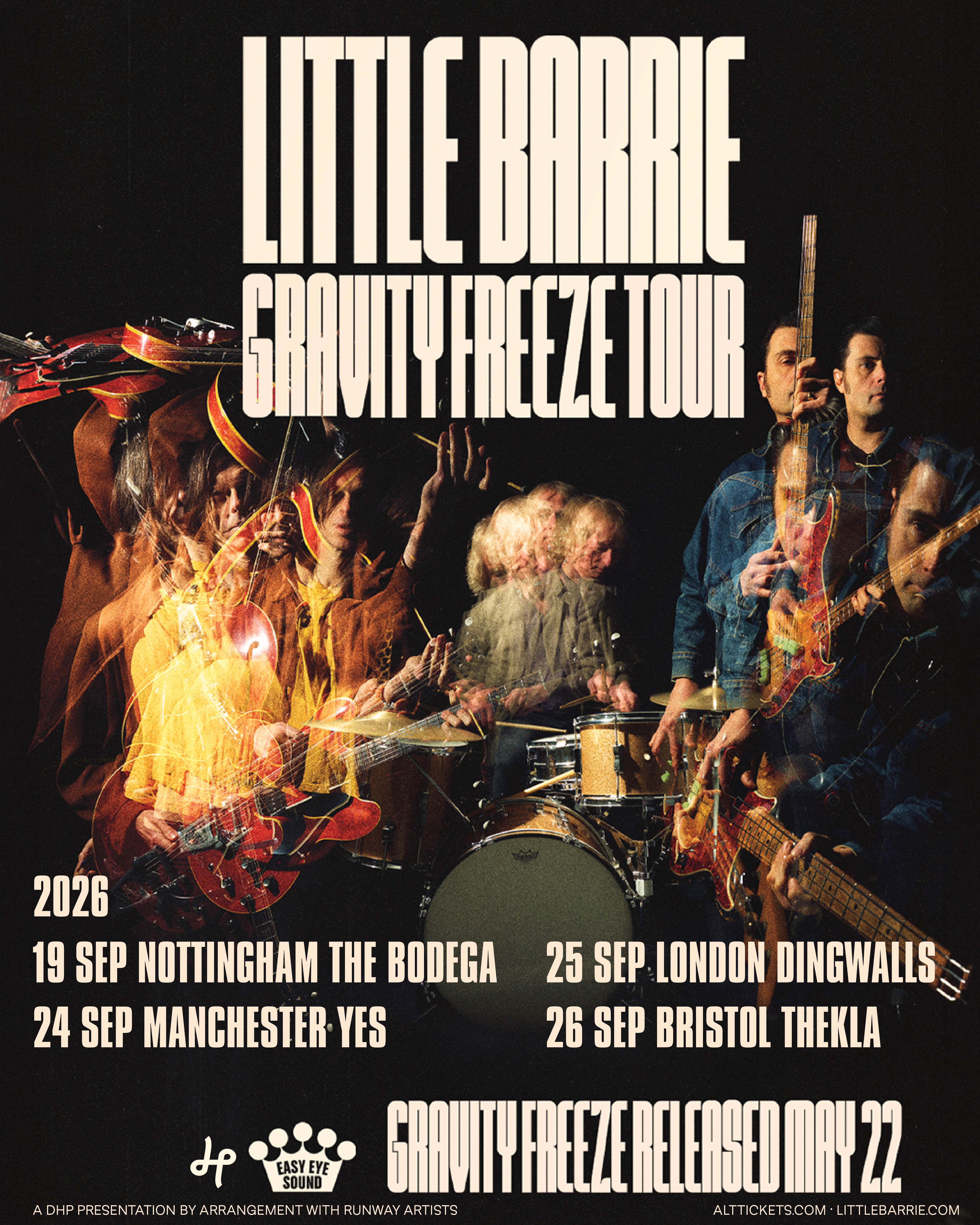 Little Barrie - Live at Thekla - 26th September